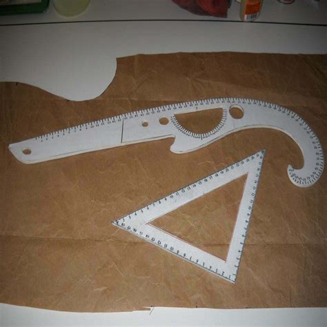 French Curve Ruler Template