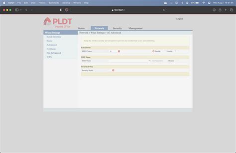 Pldt Admin 5g Advanced Network Settings Screen Freeze Help R Internetph