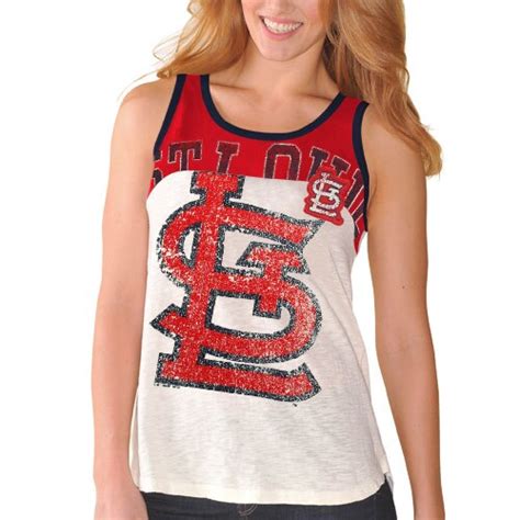 Touch By Alyssa Milano St Louis Cardinals Ladies Switch Hitter Tank