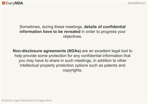 Nda Not Enough To Protect Confidential Information Pdf Internet