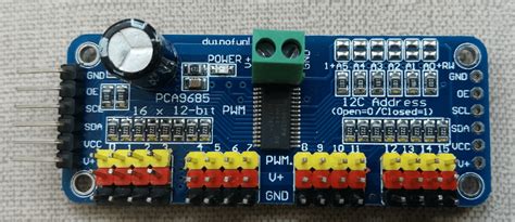Pca9685 How To Use With Arduino Electrical E Library