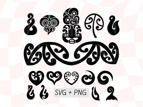 Koru Easy Maori Patterns