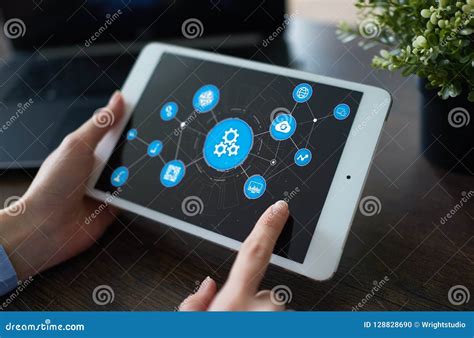 Automation Solution And Software For Business Process Workflow Modern Technology And