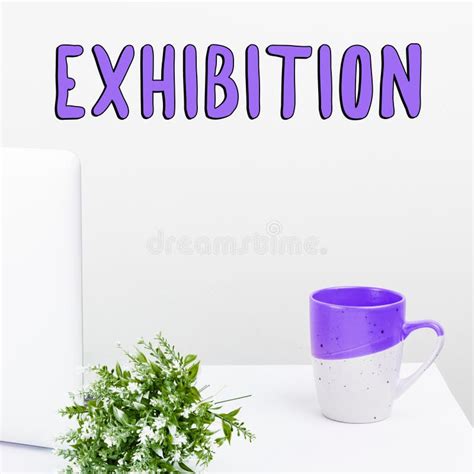 Text Caption Presenting Exhibition Business Approach And Act Of