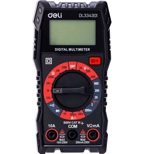 Dl334301 Digital Multimeter Deli Tools Malaysia