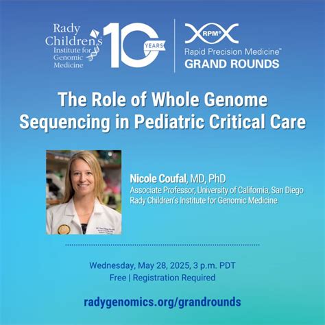 Join Us For This Months Rapid Precision Medicine™ Grand Rounds Nicole