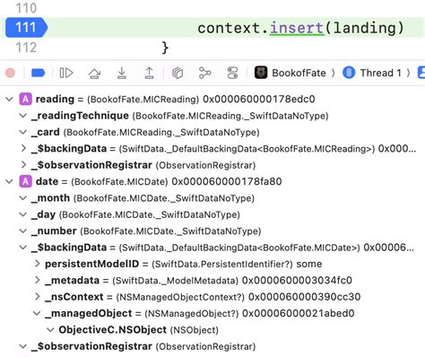 Swift How Can I Improve Debug Information Shown On Swiftdata