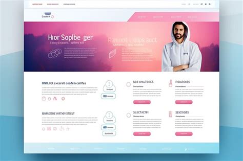 Premium Ai Image Professional Web Layout Design Concepts With Crazy
