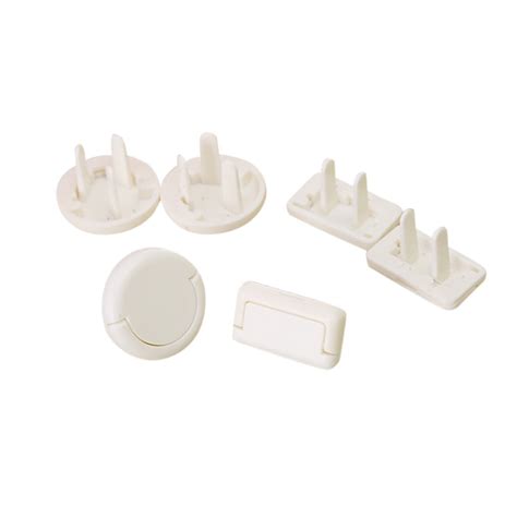 6pcs Socket Lock Socket Protective Cover To Prevent Electric Shock Safety