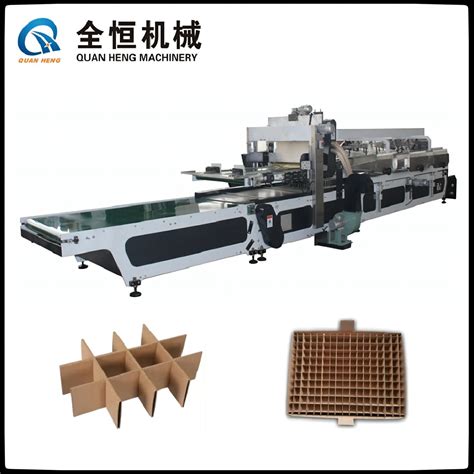 qh pack high speed corrugated cardboard partition assembler machine china assembler machine