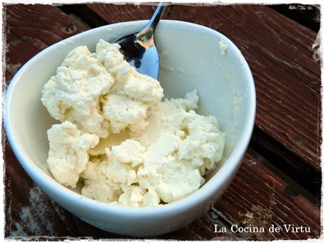 La Cocina De Virtu Requesón