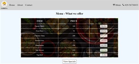 Github Siwanijaiswal Restaurant Website Simple Restaurant Website Using Html Css Javascript