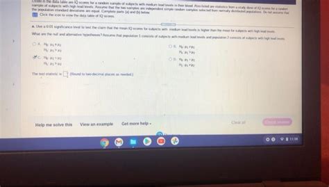 solved what is the test stat p value hypothesis
