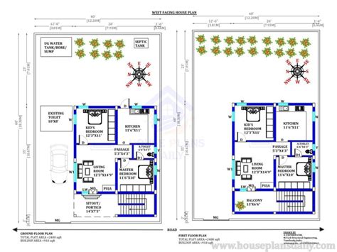 Front Design For House Vastu For West Facing House Plan House