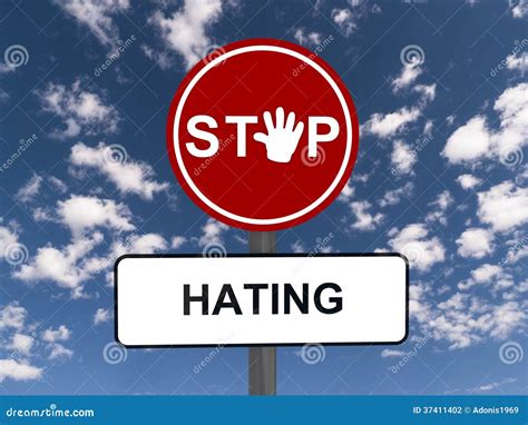 Stop Hating Stock Illustration Illustration Of Cloud 37411402
