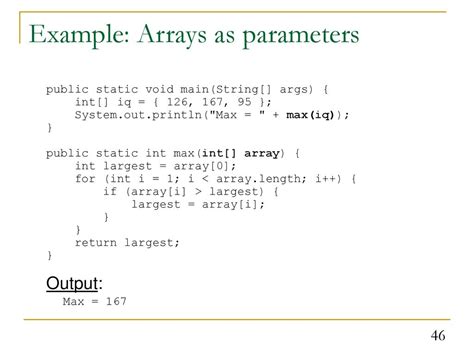 Array Basics Readings Ppt Download