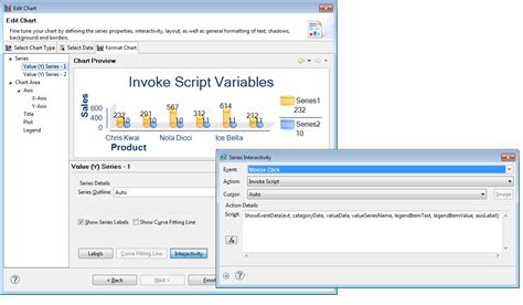 Birt World More On Chart Interactivity