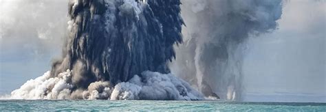 Underwater Volcano Eruption 2024