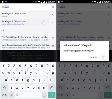 How To Remove Specific Autocomplete Suggestions In Chrome