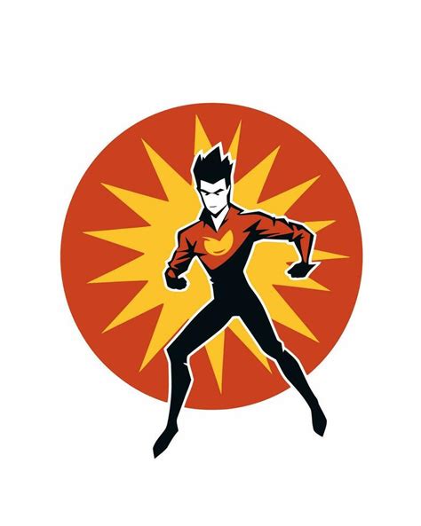 Super Hero Logo 26190566 Vector Art At Vecteezy