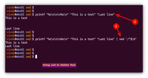 linux sed tutorial learn text editing with syntax and examples nixcraft