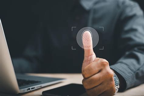 Premium Photo Securing Personal And Financial Data With A Futuristic