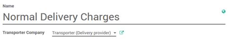 How To Setup A Delivery Method — Odoo 160 Documentation