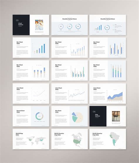 비주얼 비즈니스 PPT 템플릿 깔끔한 PPT 템플릿 다운로드
