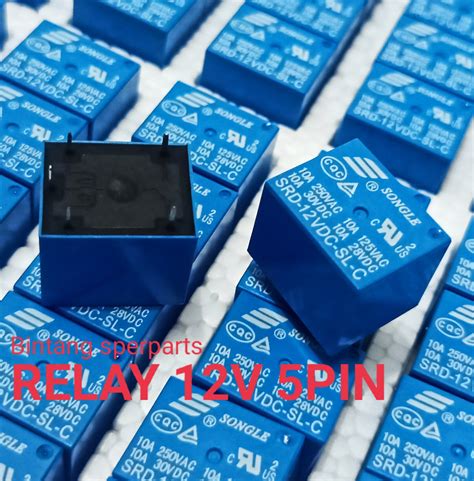 RELAY 12VOLT 5PIN SONGLE RELAY 12V 5 PIN RELAY 12 VOLT 5 KAKI RELAY 12VOLT 5 KAKI RELAY 12V 5