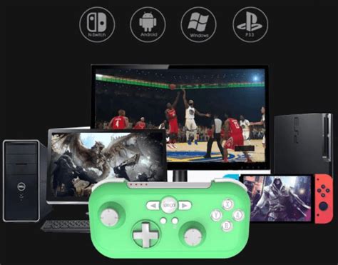 Ipega Wireless Mini Controller For N Switch Android Devices Windows Pc P3 Green Pg Sw021d