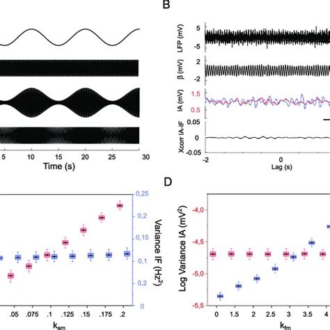 Simulated Amplitude Modulation Am And Frequency Modulation Fm A Download Scientific