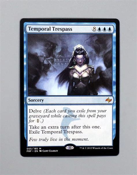Temporal Trespass 055 Holo From Fate Reforged Frf Mtg Proxy Magic Cardplus