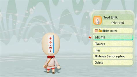 So Hii I Made The Toad Wii Remote As A Miitopia Mii My Key Is 1w78v8p If Anyone Wants R