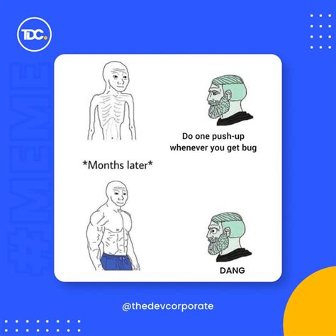 The Dev Corporate On Linkedin Tdc Thedevcorporate Developer Meme