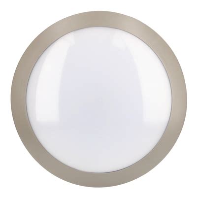 LÁmpara PlafÓn Led 10 X 30 Cm Gris The Home Depot México