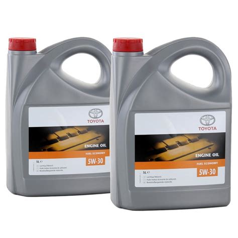 2бр X 5л Масло TOYOTA Fuel Economy 5W30 на Топ цена - Automarks.bg