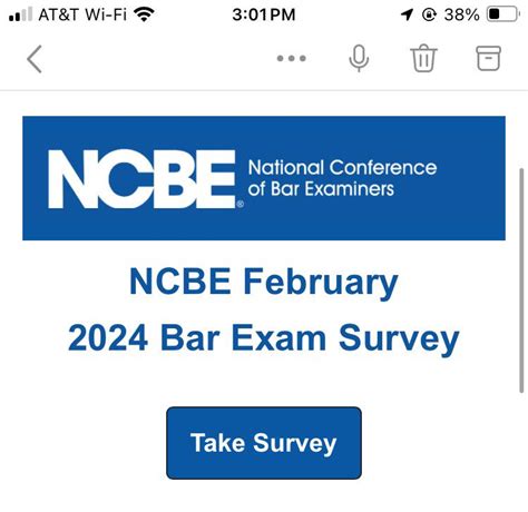 Ncbe Please Stop With The Surveys Rbarexam