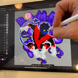 Cacodemon Doom Eternal Pixel Art Vinyl Sticker Decal Laptop Phone