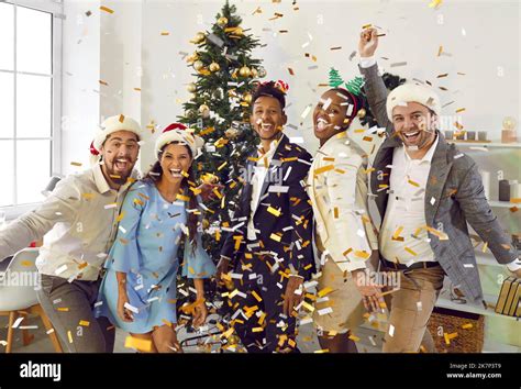 Throwing Confetti In Office