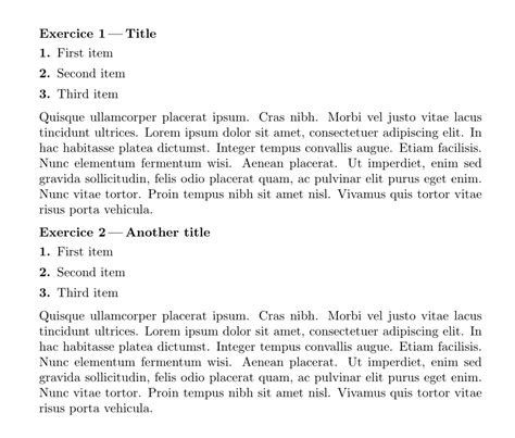 Lists Theorem Environment Interaction With Enumerateitemize Tex