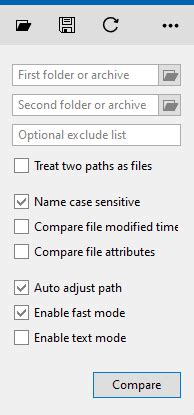 ExCompare Comparison Tool For Comparing Folders File Archives