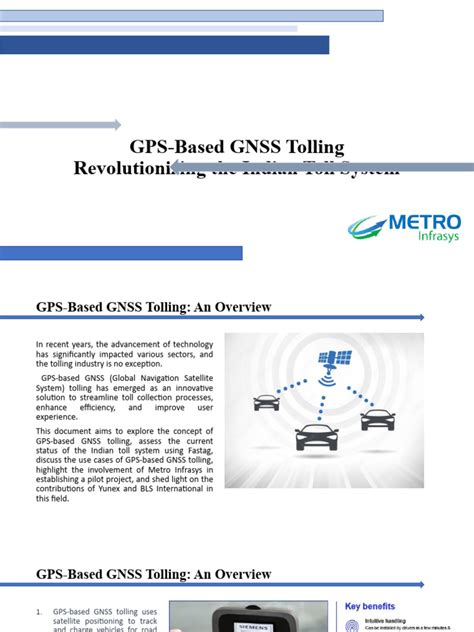 gps based gnss tolling revolutionizing the indian toll system autosaved pdf