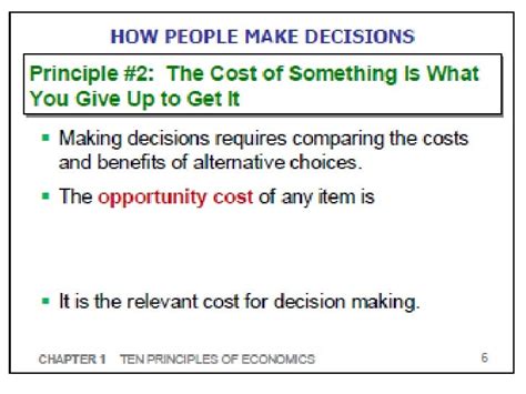 Principles Of Microeconomics Chapter 1