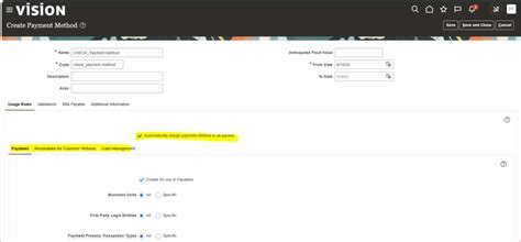 Payment Setups In Oracle Fusion Fusionerplabs Oracle Fusion Erp Insights Tutorials And Solutions