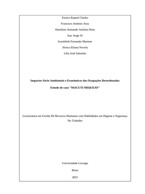 G A Project Macuti Miquejo Actualizado Pdf