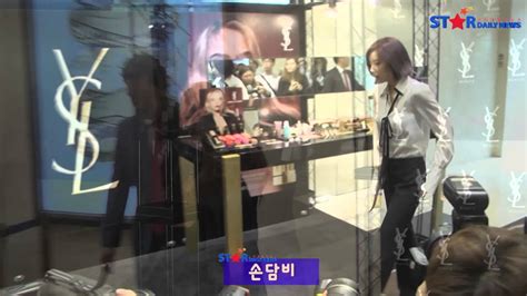 [s영상] 입생로랑 뷰티 꾸뛰르 메이크업 쇼 참석 박수진 정려원 손담비 배누리 Youtube