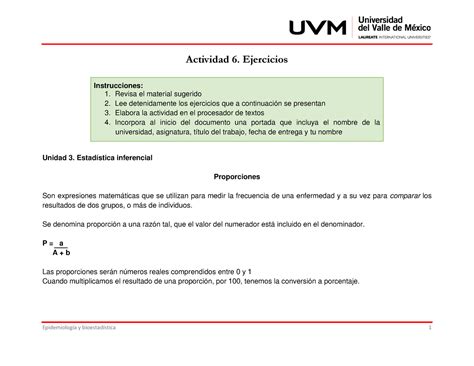 a6 lapm trabajo actividad 6 ejercicios instrucciones 1 revisa el