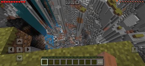 Massive Cavern Right Next To Spawn R Minecraftbedrockseeds