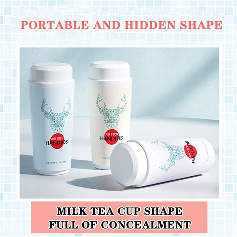 Milk Tea Privacy Style Masturbator Cup Men S Airplane Cup Adult Sex Toys For Men And Babes