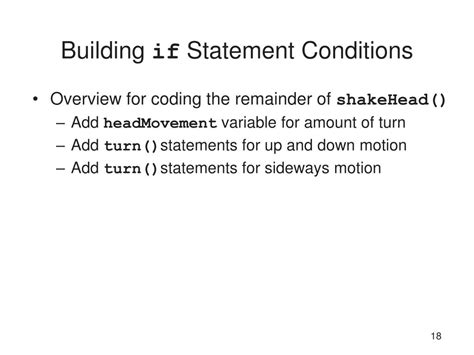 ppt flow control boolean expressions “if” selection statements